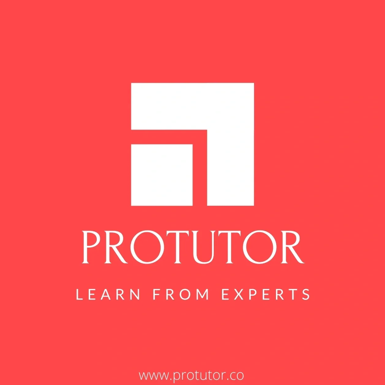 Protutor - Learn From Experts | Insider Application